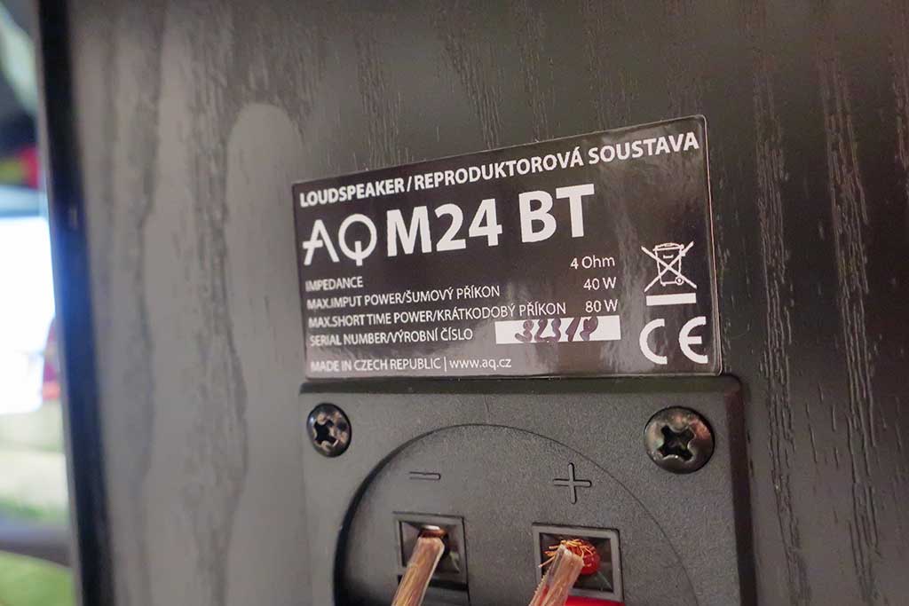 AQ M24 BT - Hi-Fi Voice - recenze audio-video techniky a chytrého bydlení
